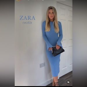 Zara | Dresses | Nwt Zara Ribbed Knit Dress | Poshmark